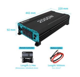 Renogy 2000w Inverter - North Coast Campers